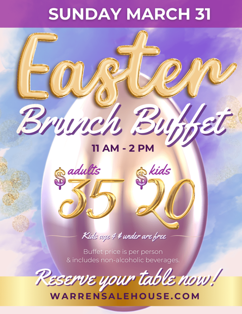 Easter Sunday Brunch Buffet - Warrens Ale House