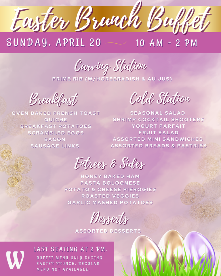 Easter Sunday Brunch Buffet - Warrens Ale House